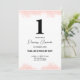 Baby Girl Turning One Simple Elegant 1st Birthday Invitation | Zazzle
