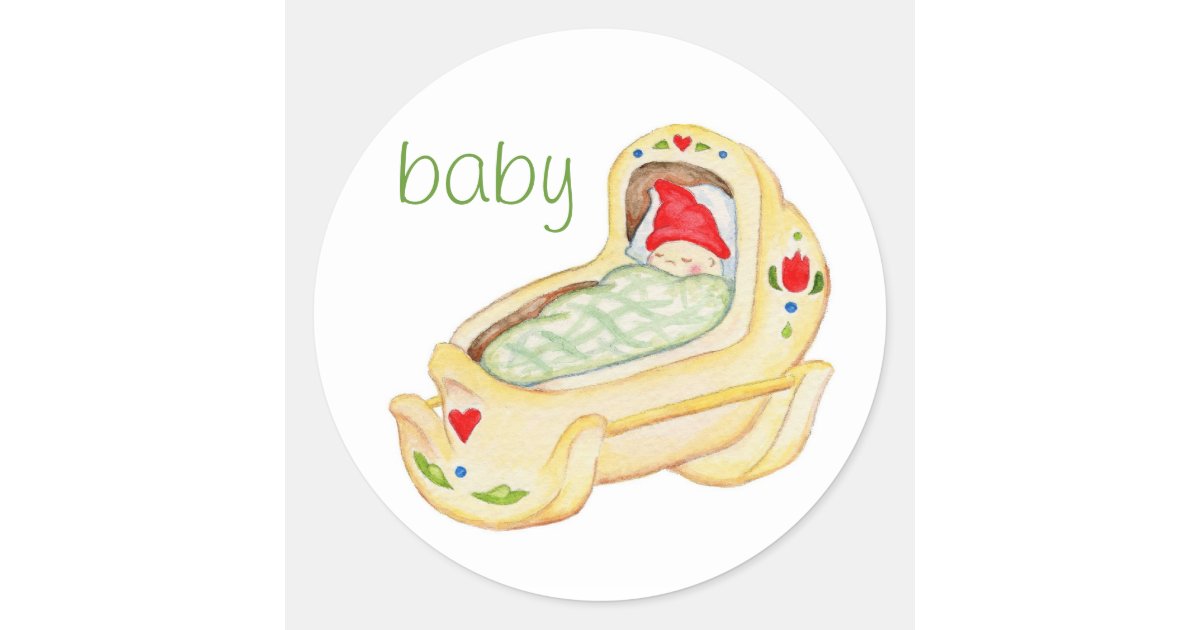 Baby Gnome sticker | Zazzle