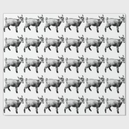 Baby Goat Wrapping Paper | Zazzle