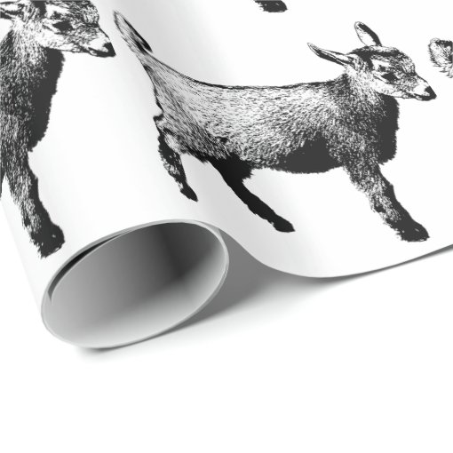 Baby Goat Wrapping Paper | Zazzle