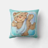 Baby Godson Godchild Gift Communion Baptism Angel Throw Pillow | Zazzle