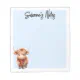 Baby Highland Longhorn Cow Notepad | Zazzle