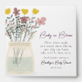 Baby in Bloom Baby Shower Seed Packet Favor Envelope | Zazzle