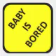 Baby Is Bored Sticker | Zazzle