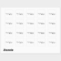 Baby Is Loading 2022 Square Sticker | Zazzle