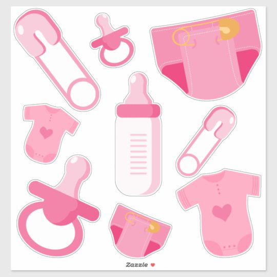 Baby Items Sticker | Zazzle.com