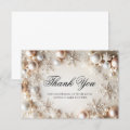 Baby Its Cold Outside Baby Shower Thank You Card | Zazzle