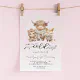 Baby It's Cold Outside Girl 1st Birthday Invitation | Zazzle