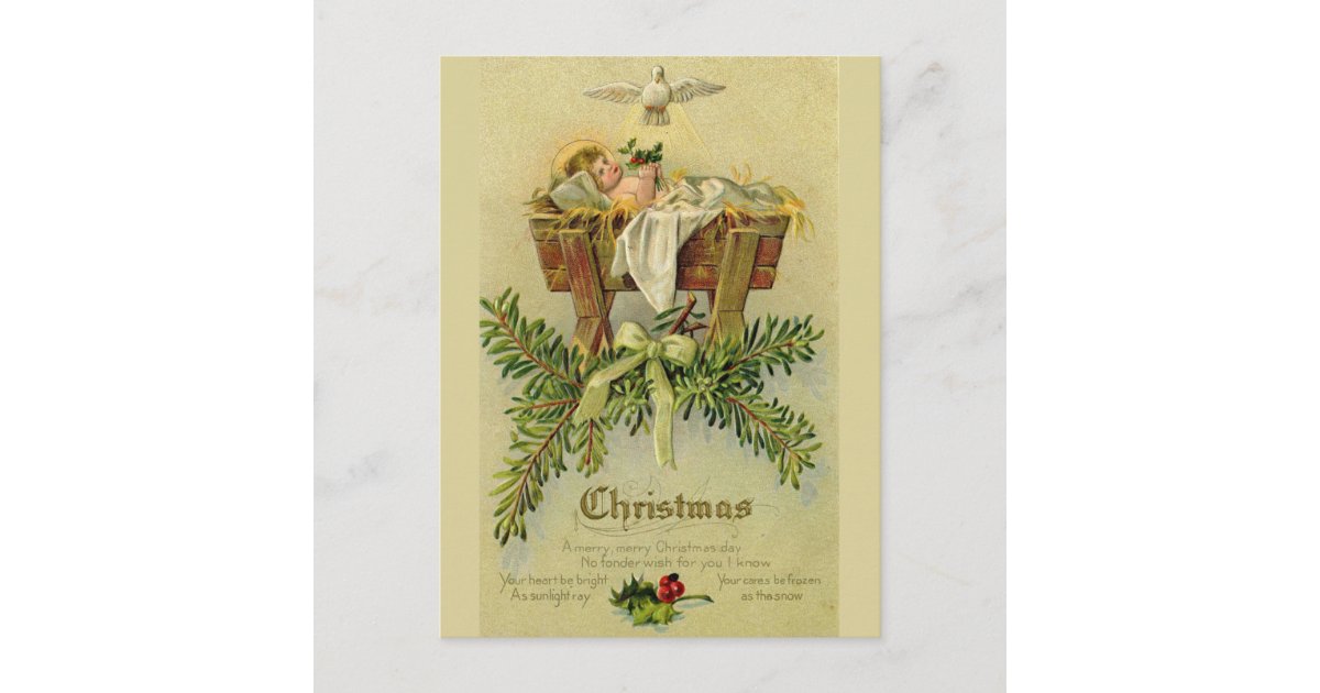 Baby Jesus Postcard | Zazzle
