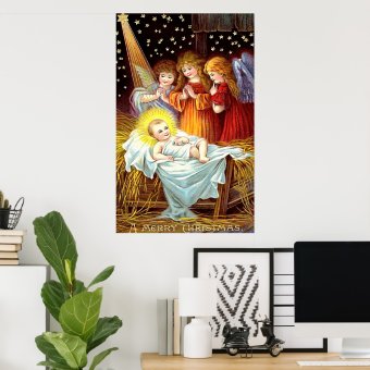 Baby Jesus Poster | Zazzle