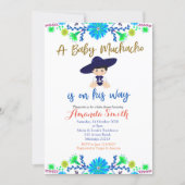 Baby Muchacho Fiesta Baby Shower Invitation | Zazzle