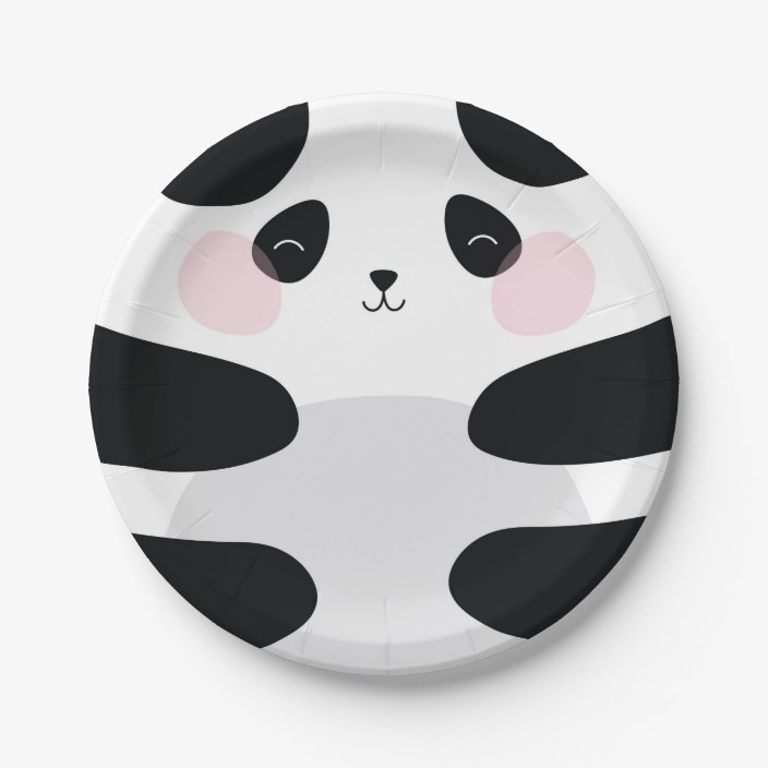 BABY PANDA PAPER PLATES | Zazzle.com