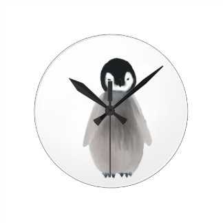Penguin Wall Clocks | Zazzle