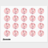 Baby Piglet Classic Round Sticker | Zazzle