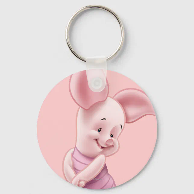Baby Piglet Keychain | Zazzle