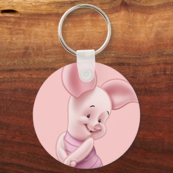Baby Piglet Keychain | Zazzle