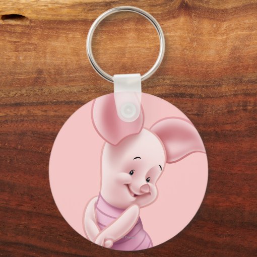 Baby Piglet Keychain | Zazzle