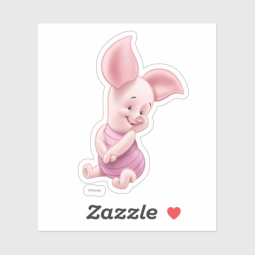 Baby Piglet Sticker | Zazzle