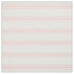 Pastel Baby Pink White Stripe Fabric | Zazzle.com