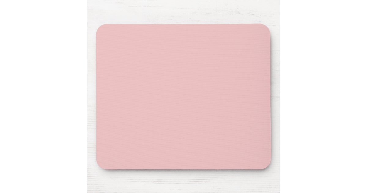 Baby pink (solid color) Mouse Pad | Zazzle
