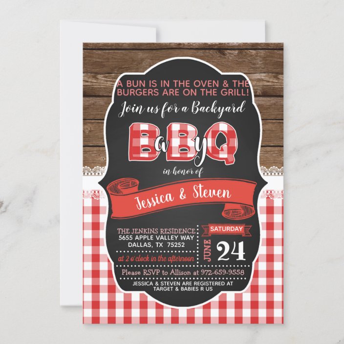 Baby-Q Baby Shower Invitation | Zazzle.com