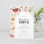 Baby-Q Baby Shower Invitation | Zazzle