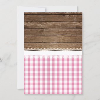 Baby Q Baby Shower Invitation for Girl- Pink | Zazzle