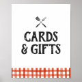 Baby Q Barbecue Baby Shower Cards and Gifts Sign | Zazzle