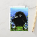 Baby raven postcard | Zazzle