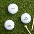 BABY REVEAL GOLF BALLS CUSTOM PERSONALIZED | Zazzle