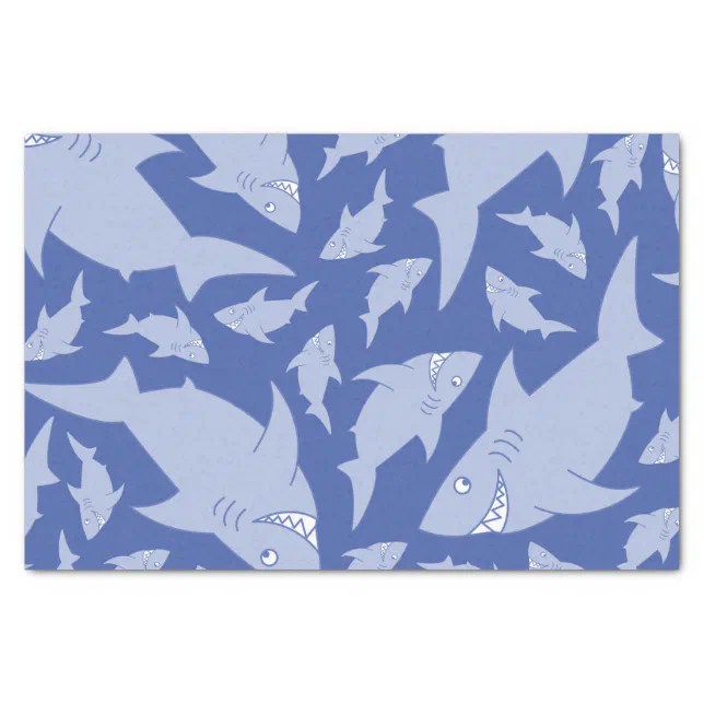 Baby Shark 1st Birthday Party Tissue Paper | Zazzle