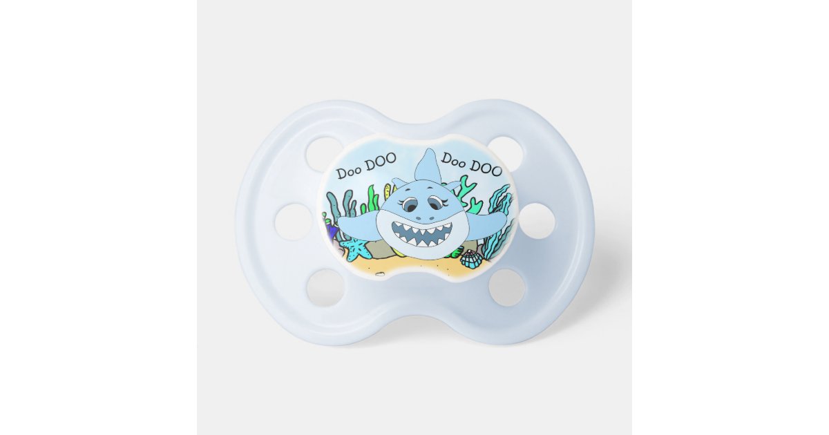Baby Shark Boy's Pacifier | Zazzle