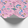 Baby Shark Family Doo Doo Happy Birthday Wrapping Paper | Zazzle