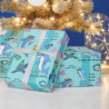 Baby Shark Family Doo Doo Happy Birthday Wrapping Paper | Zazzle