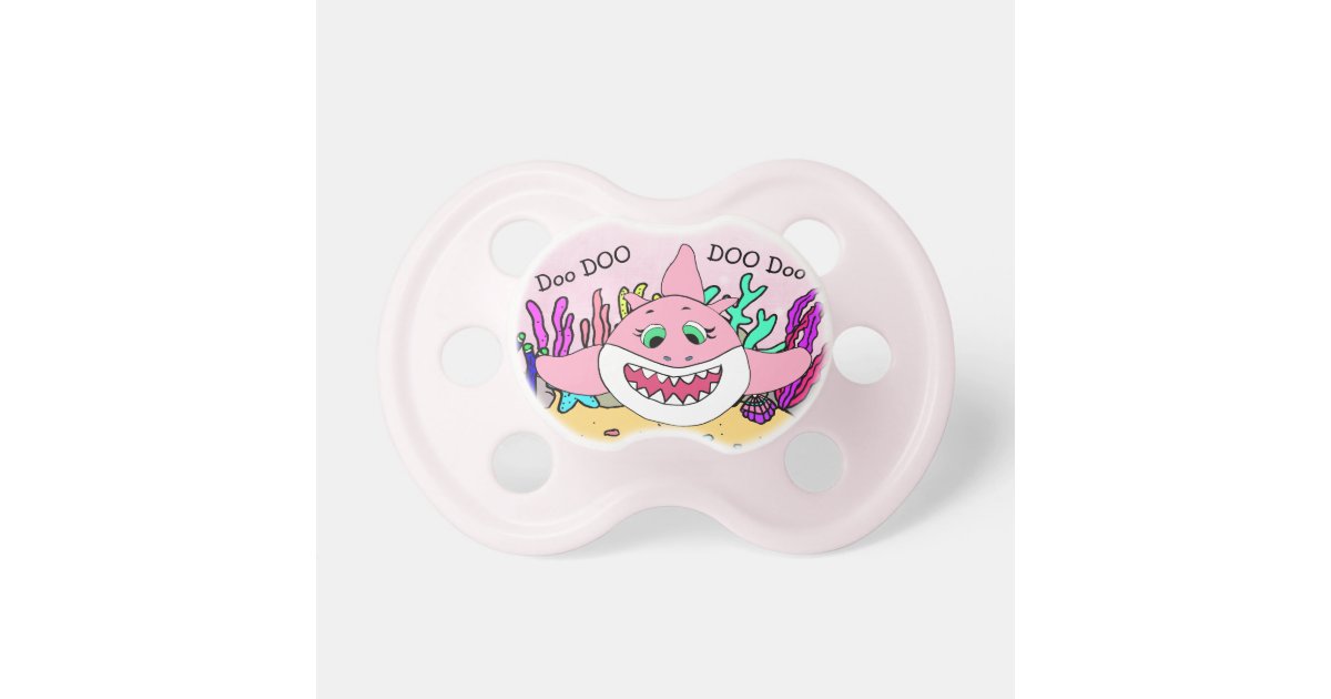 Baby Shark Girl's Pacifier | Zazzle