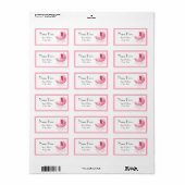 Baby Shower Address Label | Zazzle