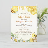 Baby Shower Bee Baby Shower Invitation | Zazzle