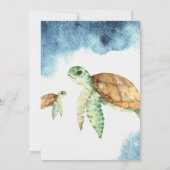 Baby Shower Bingo Card | Sea Turtle | Zazzle