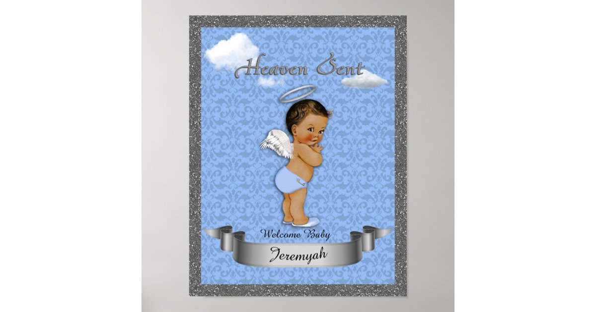 Baby Shower Boy, Poster 8.5" x 11" | Zazzle