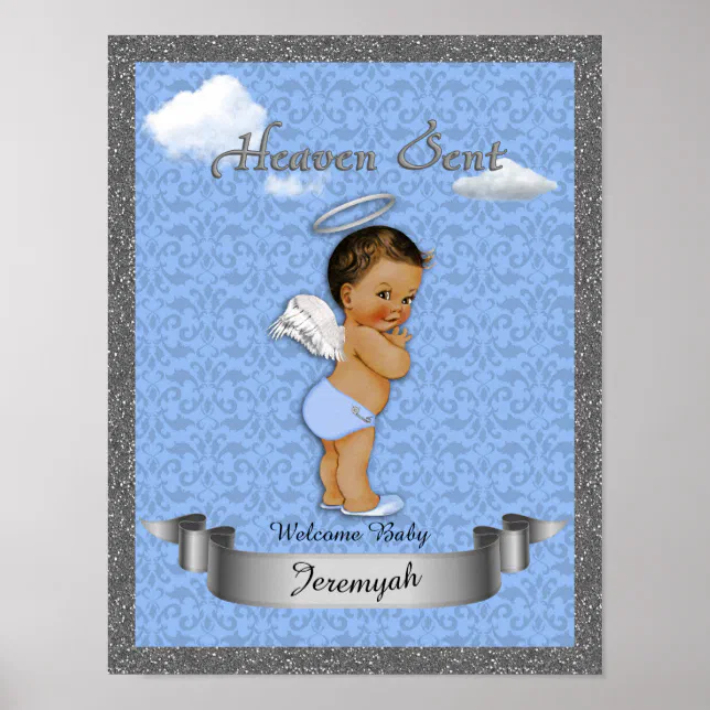 Baby Shower Boy, Poster 8.5" x 11" | Zazzle