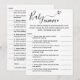 Baby Shower Game Trivia Survey Card | Zazzle