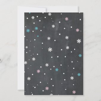 Baby Shower Gender Reveal Pink Blue Buck or Doe Invitation | Zazzle