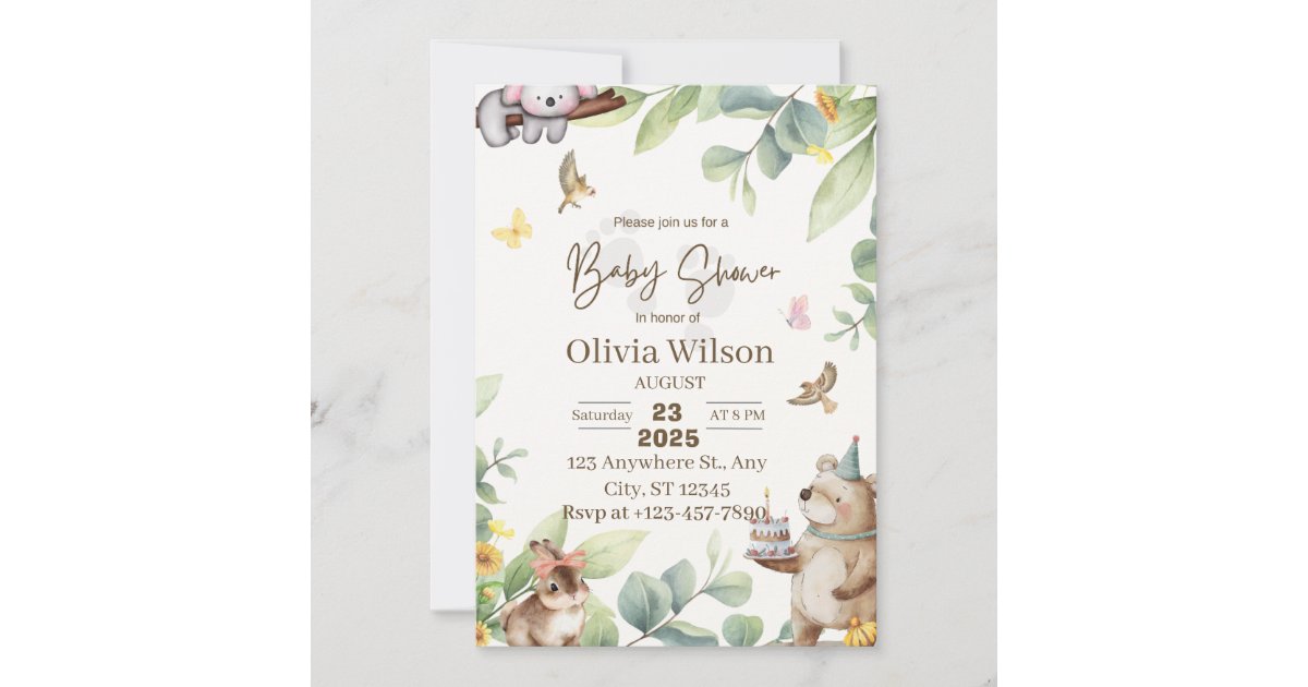 baby shower invitation | Zazzle