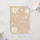 Baby Shower Invitation Daisy Beige | Zazzle