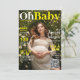 Baby Shower Magazine Cover Invitation | Zazzle