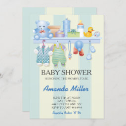 Baby Shower Nursery Invitations | Zazzle