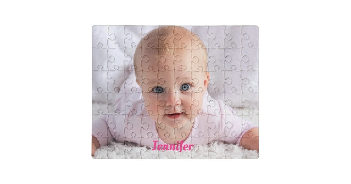Baby shower Photo Jigsaw Puzzle | Zazzle