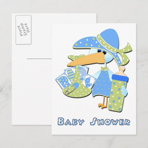 Baby Shower Post Card | Zazzle
