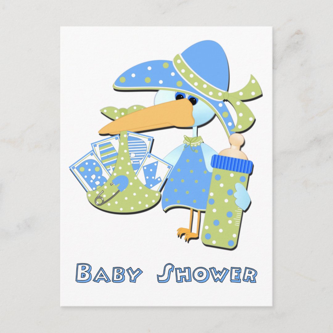 Baby Shower Post Card | Zazzle