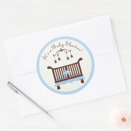 Baby Shower Sticker | Zazzle